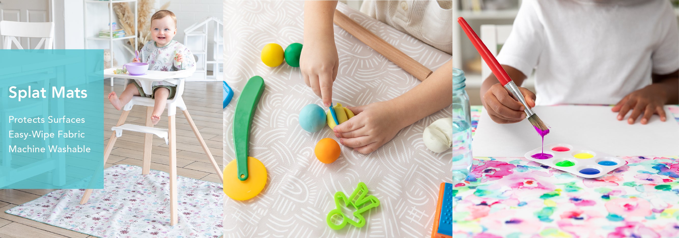 Waterproof Splat Mats For Protecting Floors & Tables | Bumkins