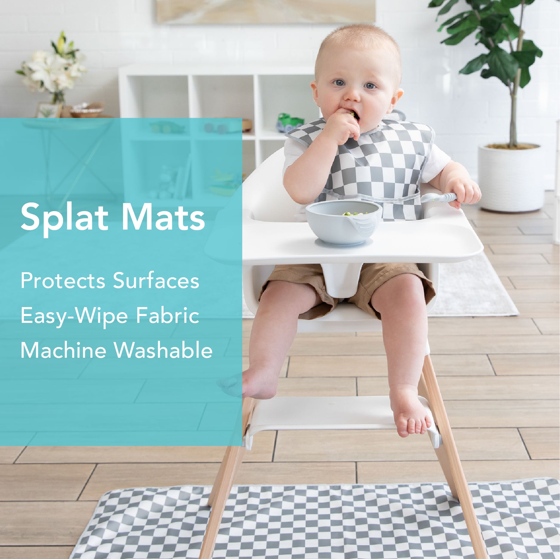 High chair mats store